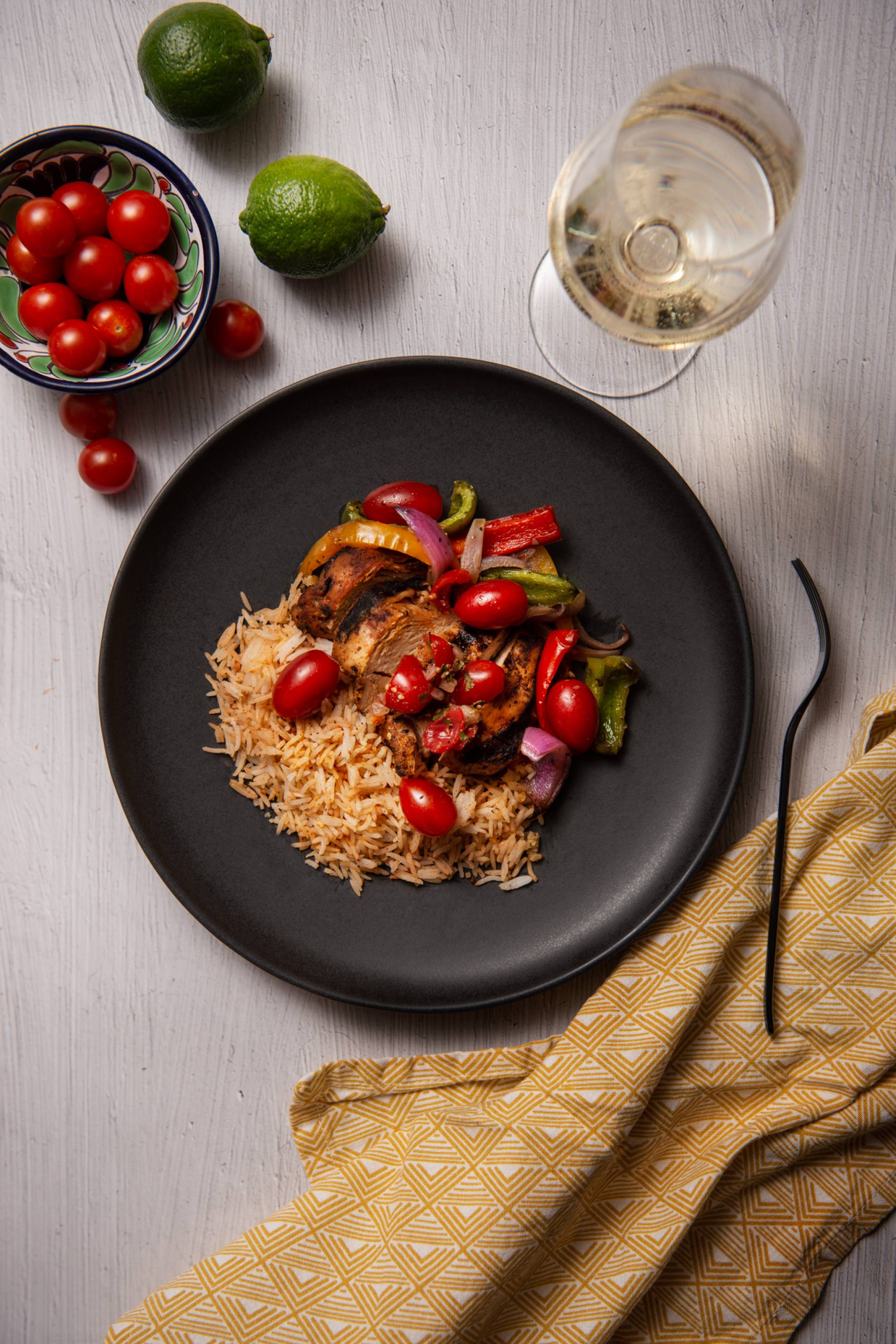 Chicken Fajita - Clean Plates Detroit